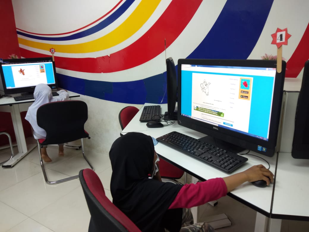 E-PEMBELAJARAN(CONNECT THE DOTS &COLORING ONLINE) – NADI Felda Sungai Tiang